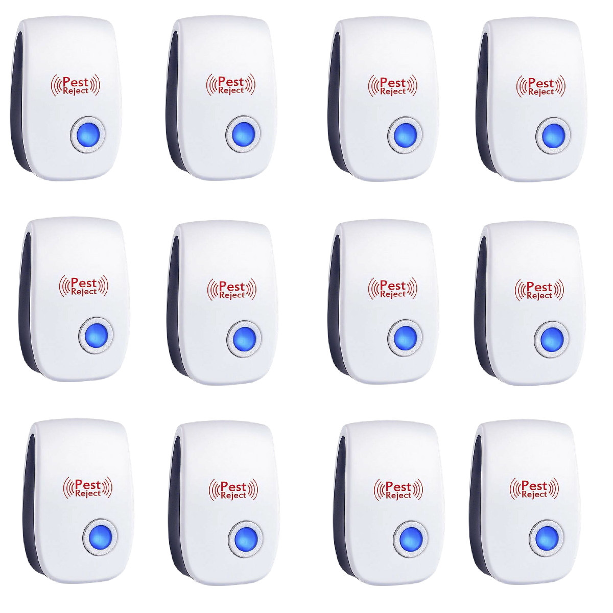 12 Pack Indoor Bug Zapper, Fly Zapper Mosquitos Zapper, Electric ...