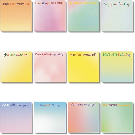 Inspirational Sticky Notes