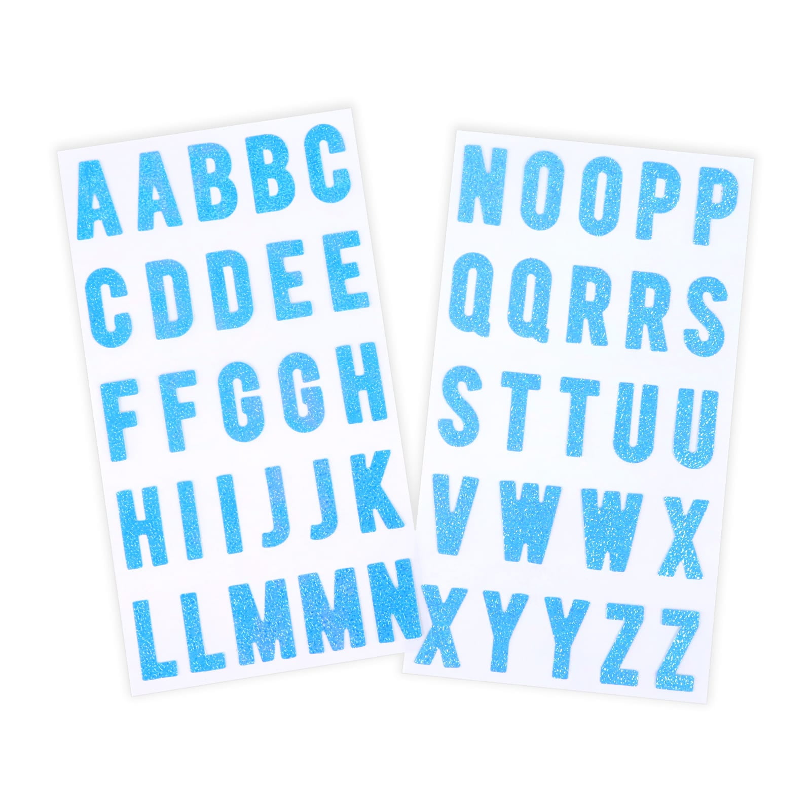12 Pack: Iridescent Blue Alphabet Stickers by Recollections™ - Walmart.com