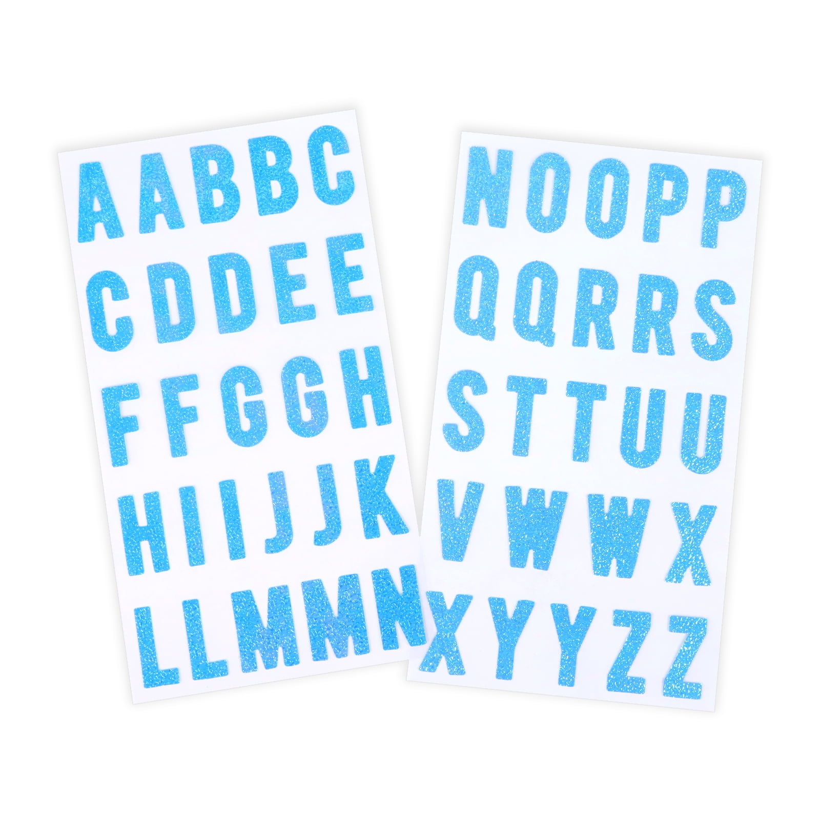 12 Pack: Iridescent Blue Alphabet Stickers by Recollections™ - Walmart.com