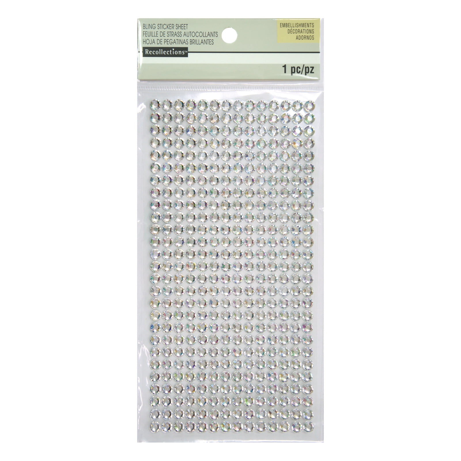 12 Pack: Iridescent Stone Bling Stickers by Recollections™ - Walmart.com