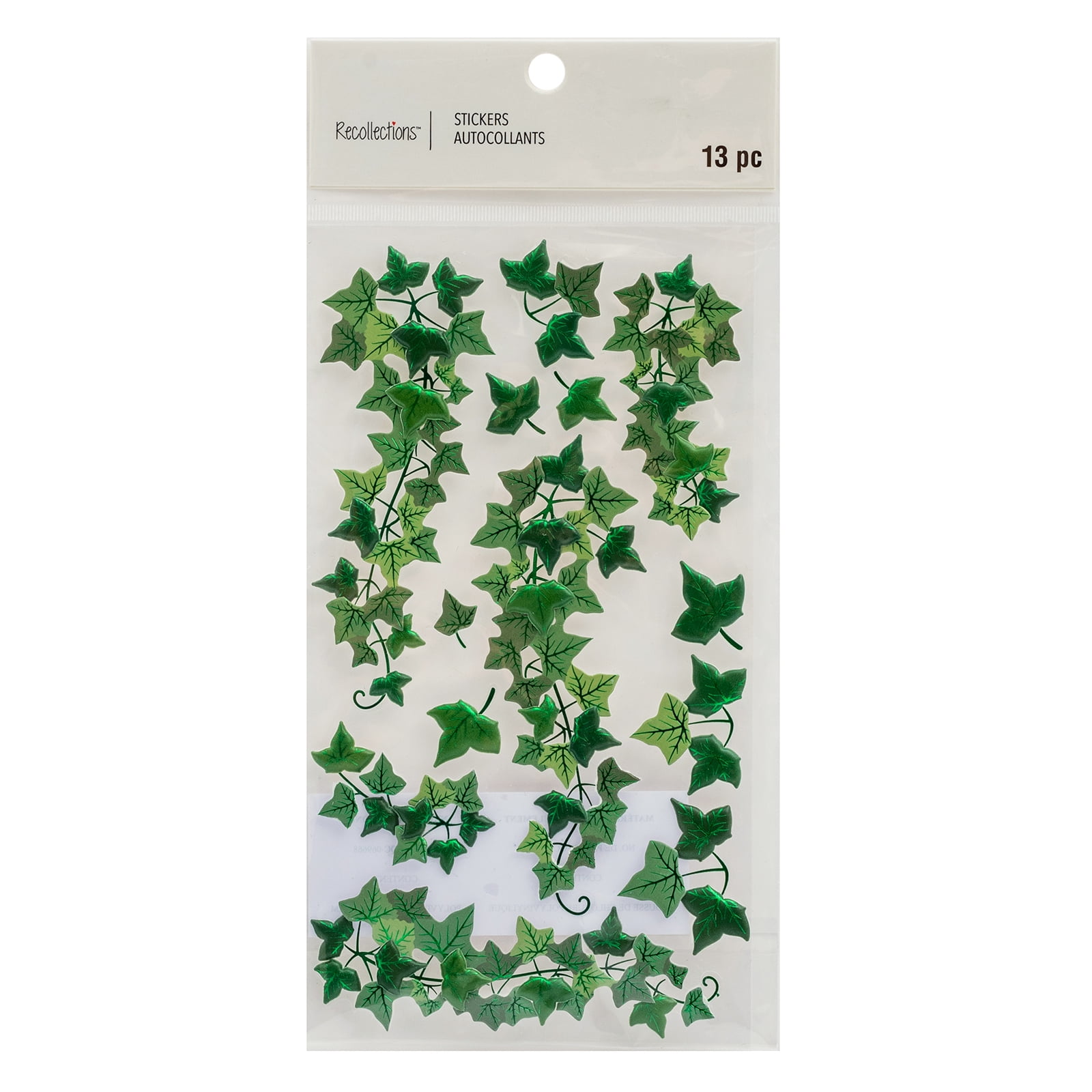12 Pack: Ivy Stickers by Recollections™ - Walmart.com