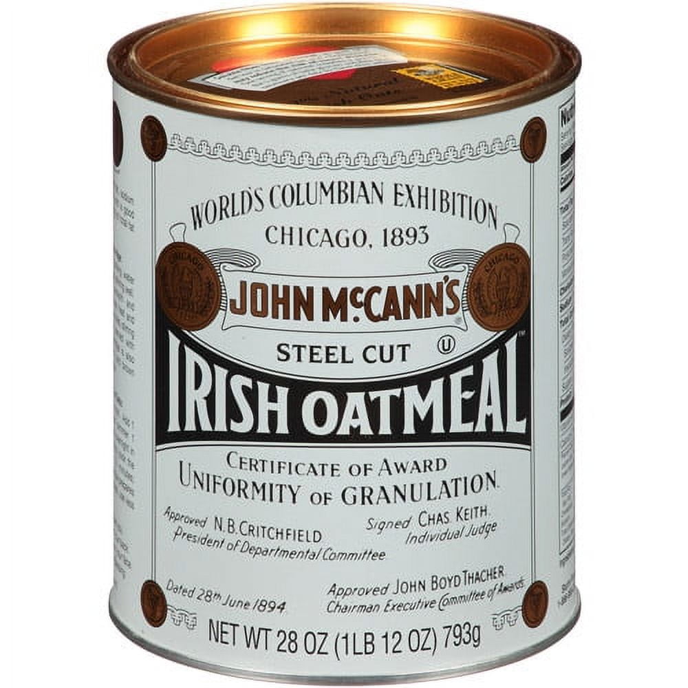 (12 Pack) John McCann's Steel Cut Irish Oatmeal, 28 oz - Walmart.com
