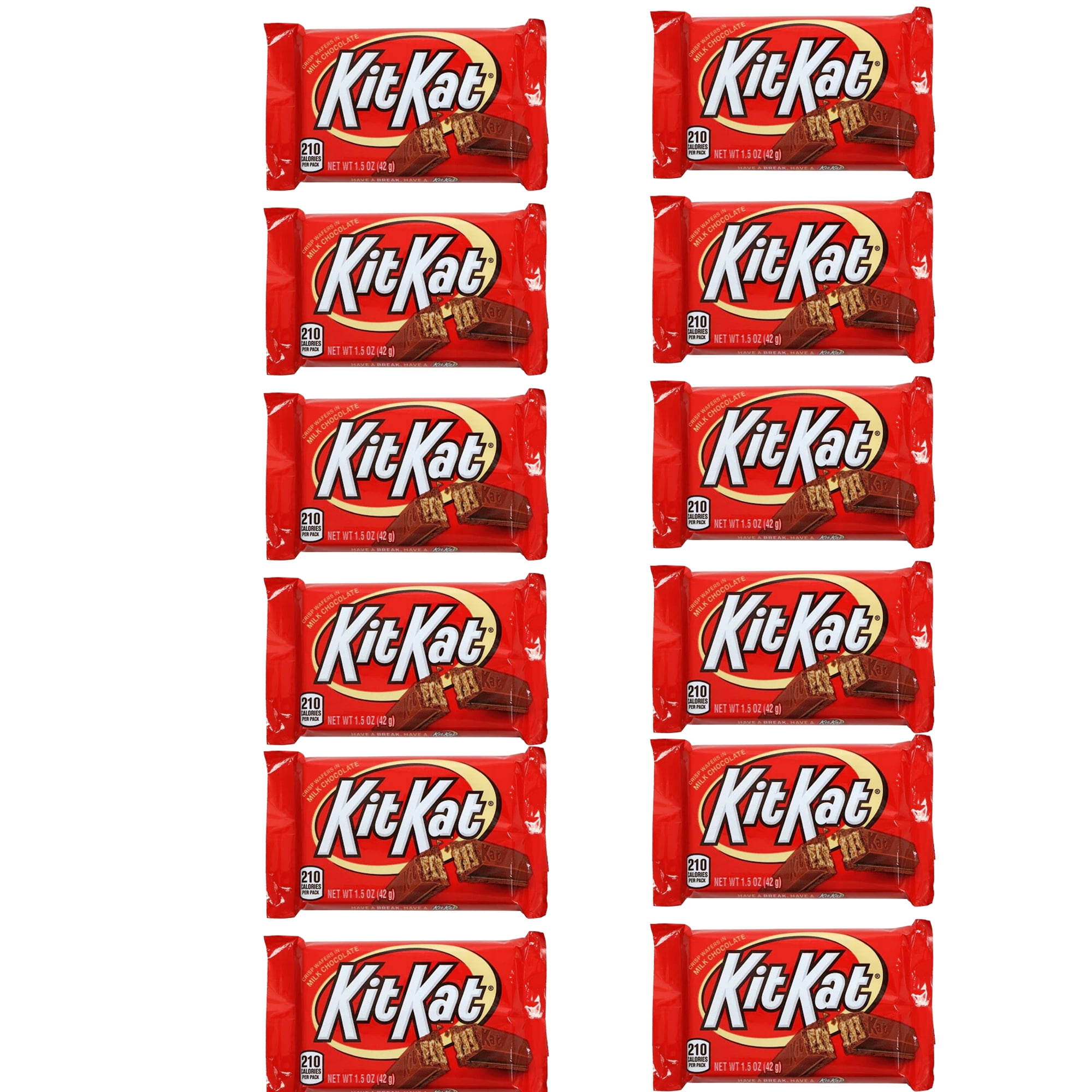 12 Pack KIT KAT- Crisp Wafers in Milk Chocolate: The Ultimate Snacktime ...