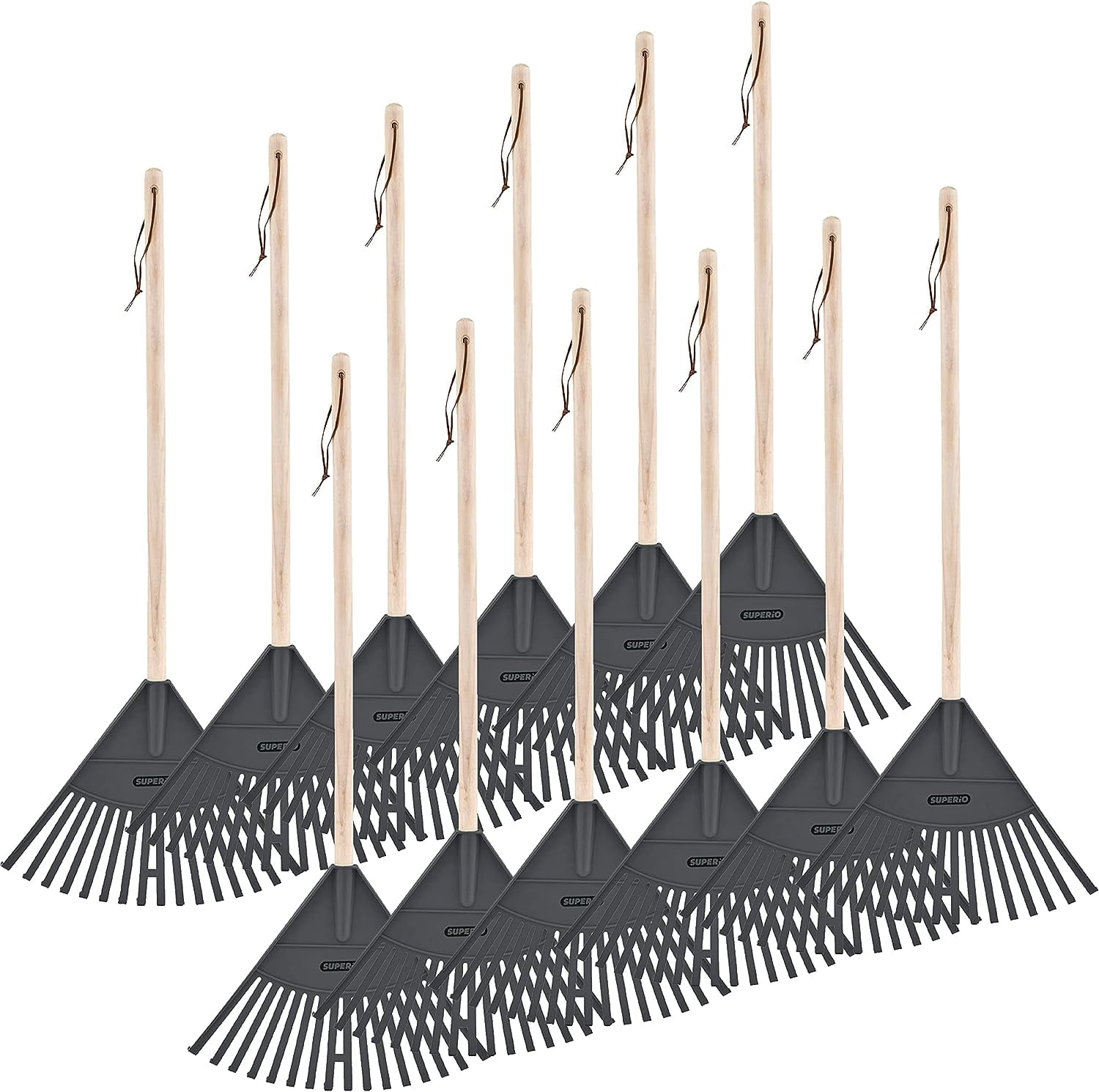 12 Pack Kids Rake, Grey - Walmart.com