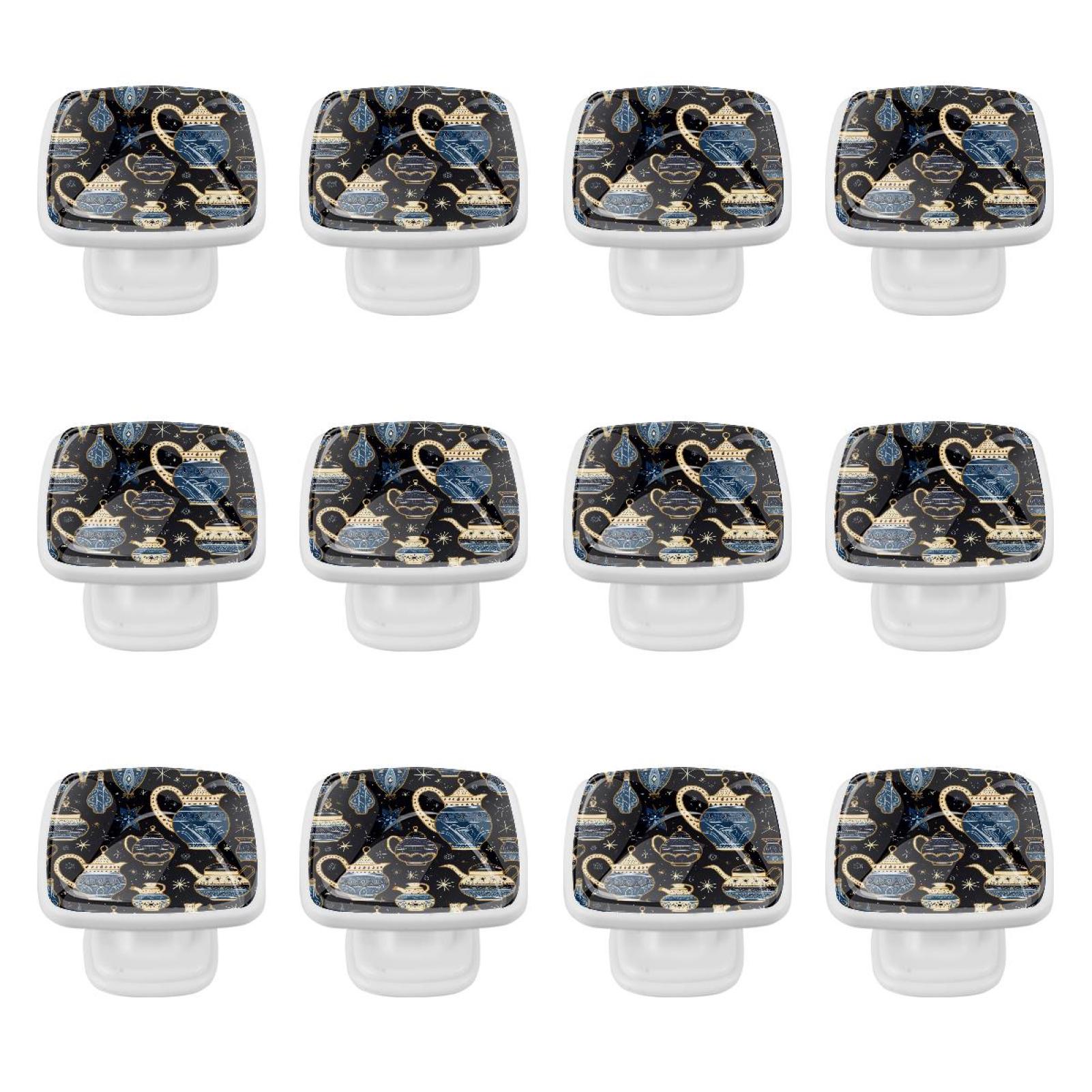 12 Pack Kitchen Cabinet Knobs Arabian Tea Kettle Dresser Knobs Drawer ...