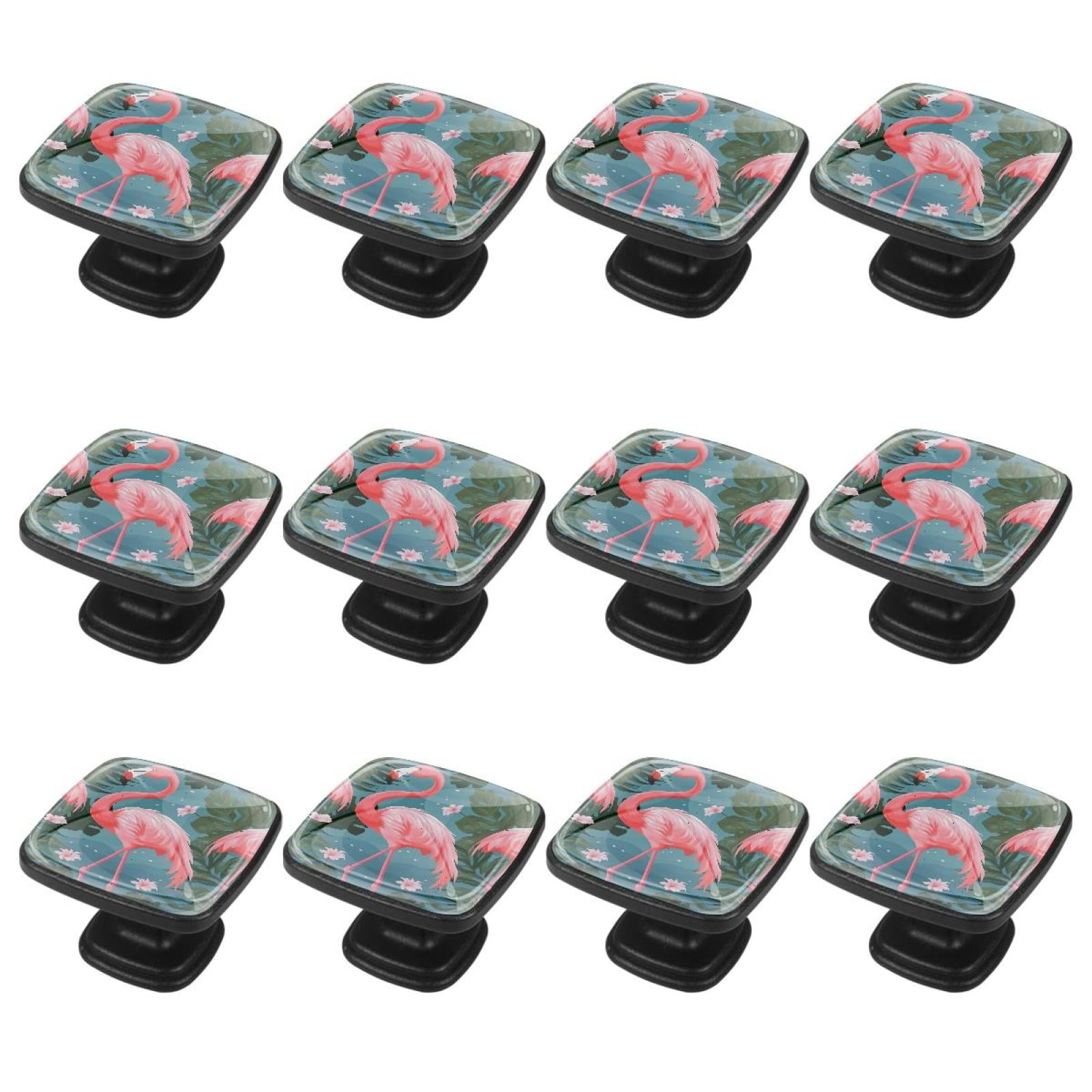 12 Pack Kitchen Cabinet Knobs Flamingo Rainforest Dresser Knobs Drawer Knobs Drawer Pulls Door ...