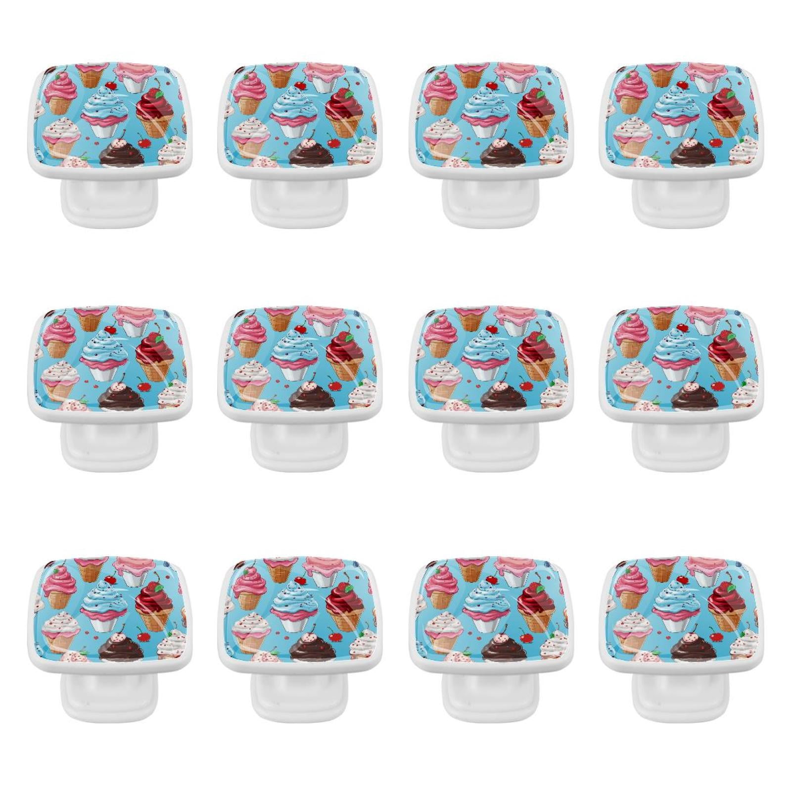 12 Pack Kitchen Cabinet Knobs Ice Cream Dresser Knobs Drawer Knobs ...