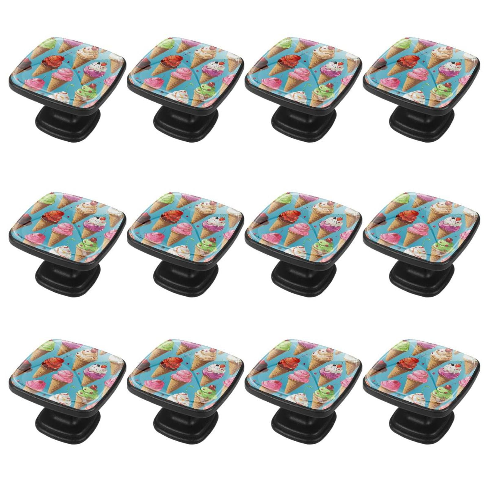 12 Pack Kitchen Cabinet Knobs Ice Cream Dresser Knobs Drawer Knobs ...