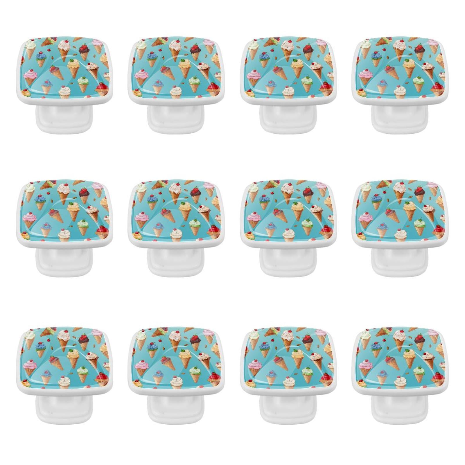 12 Pack Kitchen Cabinet Knobs Ice Cream Dresser Knobs Drawer Knobs ...