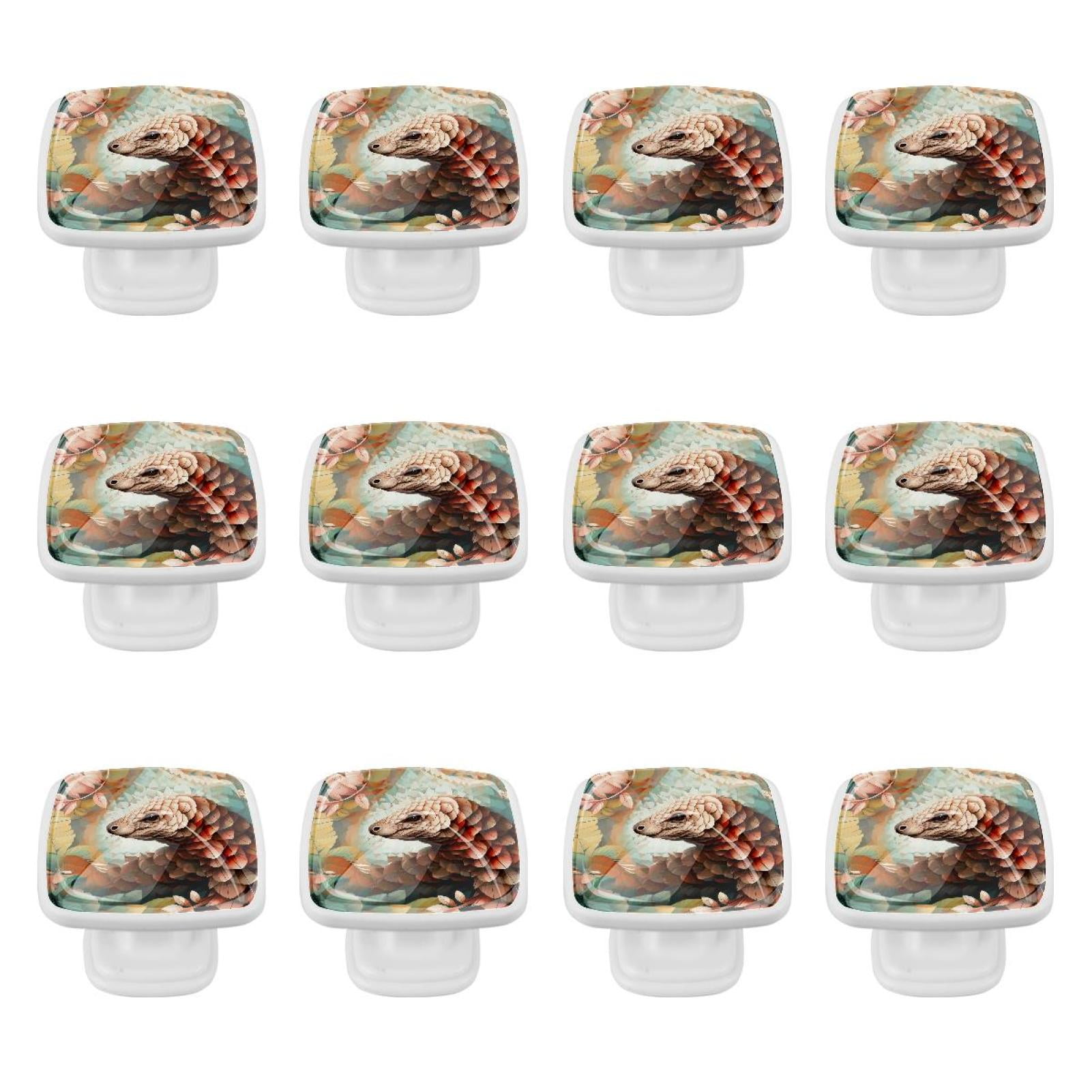 12 Pack Kitchen Cabinet Knobs Pangolin Dresser Knobs Drawer Knobs ...