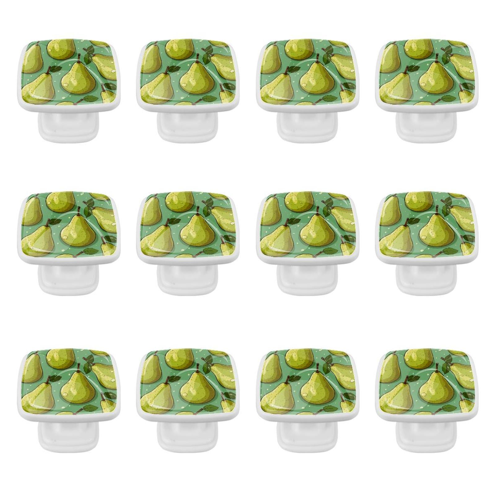 12 Pack Kitchen Cabinet Square Knob Single Hole Cabinet Hardware for ...