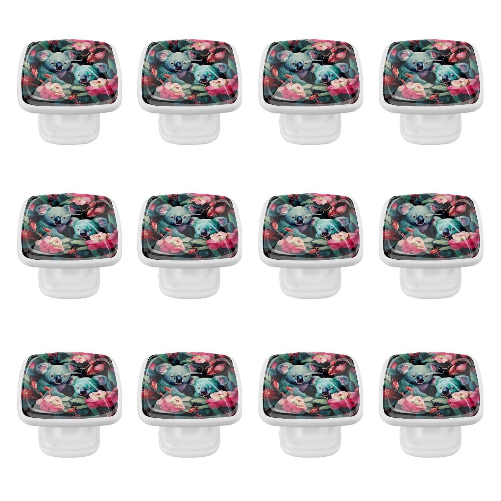 12 Pack Koala Kitchen Cabinet Square Knob Cabinet Hardware for Dresser ...