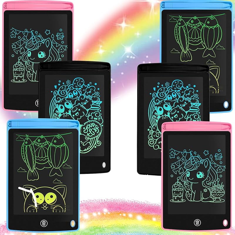 12 Pack LCD Writing Tablet for Kids 6.5 inch, Colorful Drawing Board ...