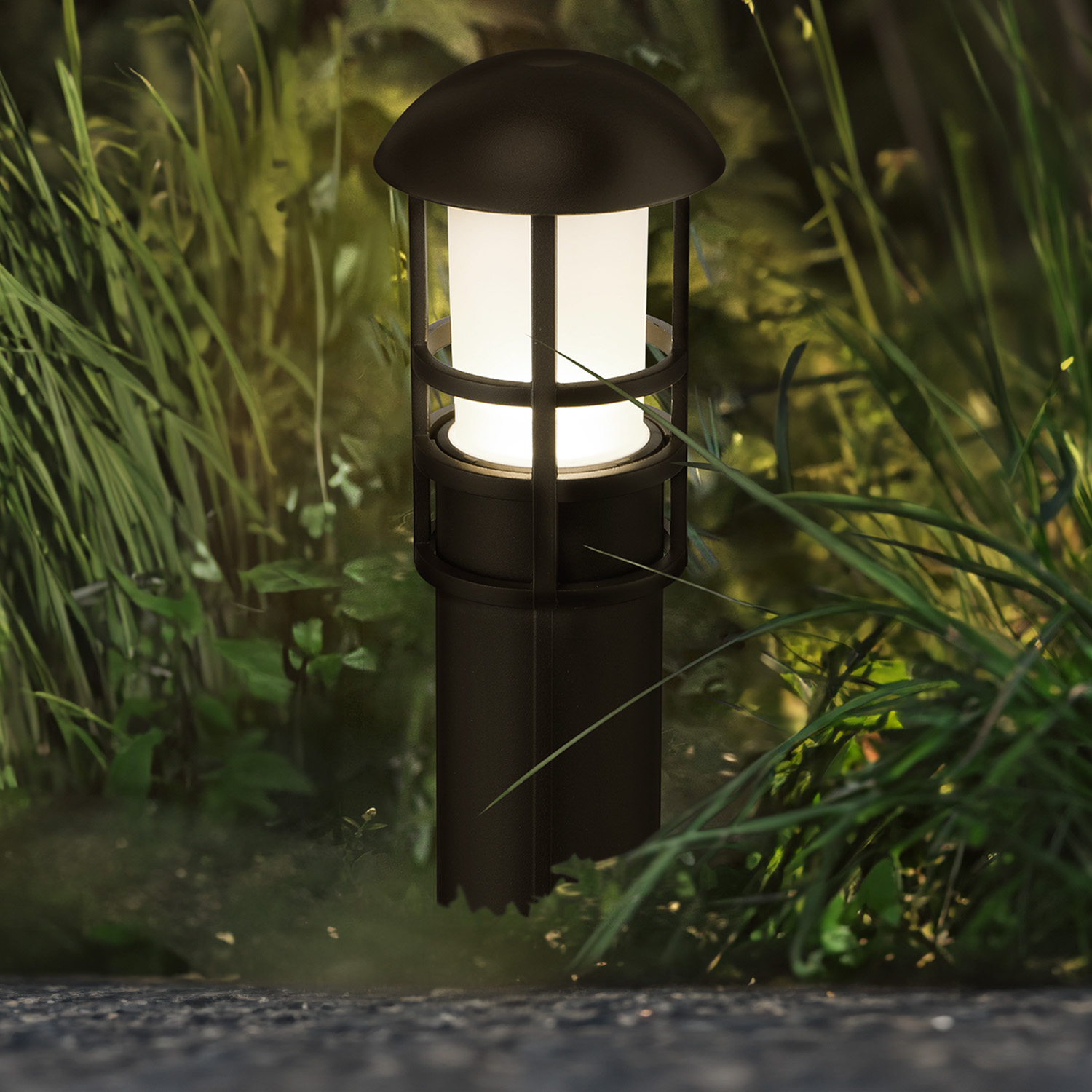 CD56 Low Voltage LED Rectangular Adjustable Bollard Light Landscape Pathway Lighting - Walmart.com