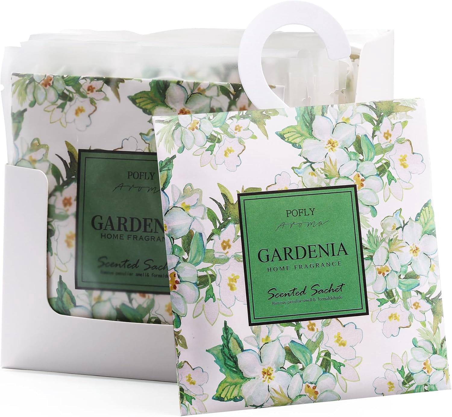 12 Pack Large Gardenia Scented Sachets – Hanging Closet & Drawer ...