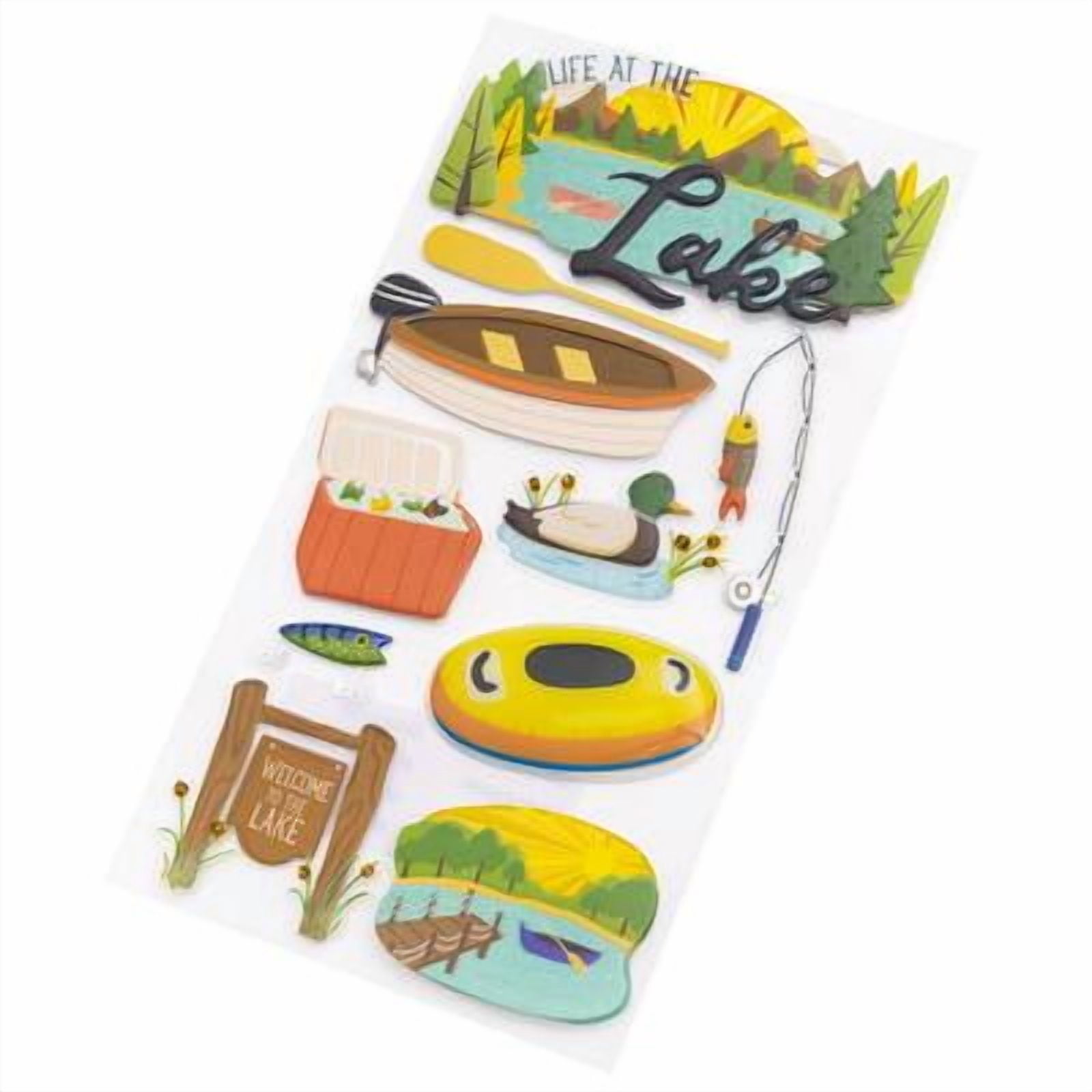 12 Pack: Life at the Lake Stickers by Recollections™ - Walmart.com