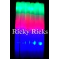 (12 Pack) Light-Up Foam Sticks LED Rally Rave Cheer Tube Soft Glow ...