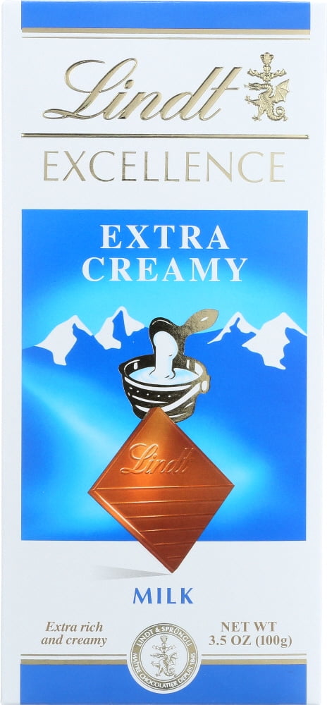 (12 Pack)Lindt Excellence Milk Chocolate Bars, 3.5-Ounce Bars - Walmart.com