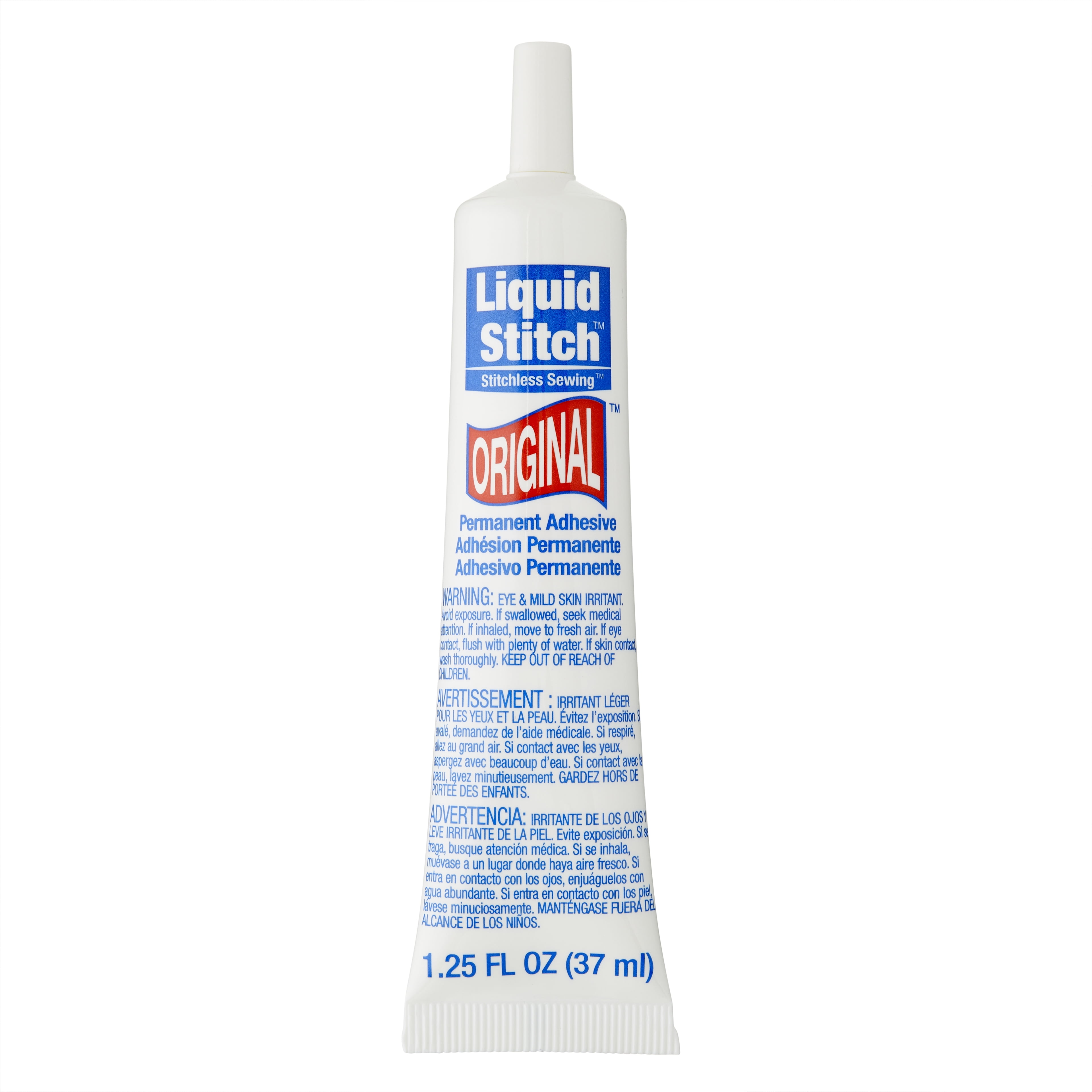 Liquid Stitch Permanent Adhesive, 1.25oz., 12 Pack - Walmart.com