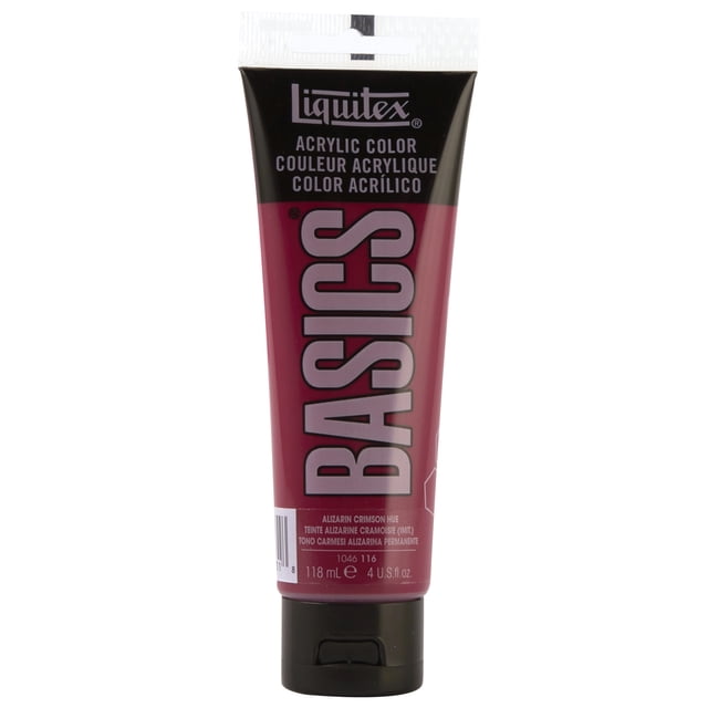 Liquitex BASICS Acrylic Paint, 4oz., 12 Pack - Walmart Business Supplies