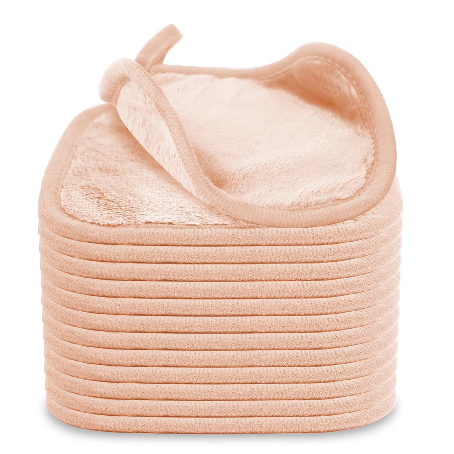 12 Pack Makeup Remover Cloth, 6 x 6 Inch Ultra Soft and Reusable ...