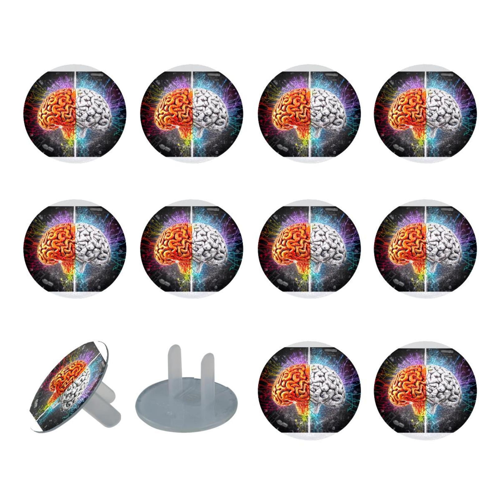 12 Pack Mathematical Engineering Brain Outlet Covers Baby Proofing ...