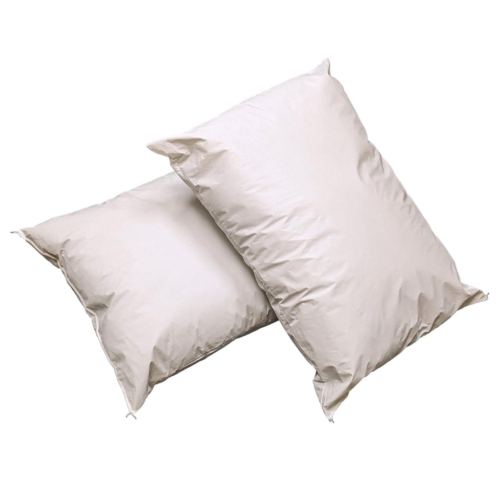 12 Pack MediCheck White Vinyl Covered Bed Pillows - Wipeable Easy Clean ...