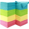 12 Pack Microfiber Cleaning Cloth - Reusable Cleaning Rag, Fast Drying ...