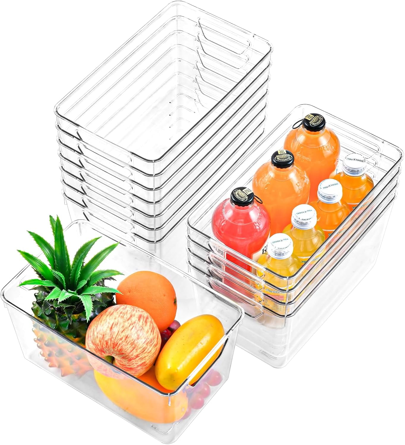 12 Pack Middle Organizers and Storage, Pantry Organization and Storage ...
