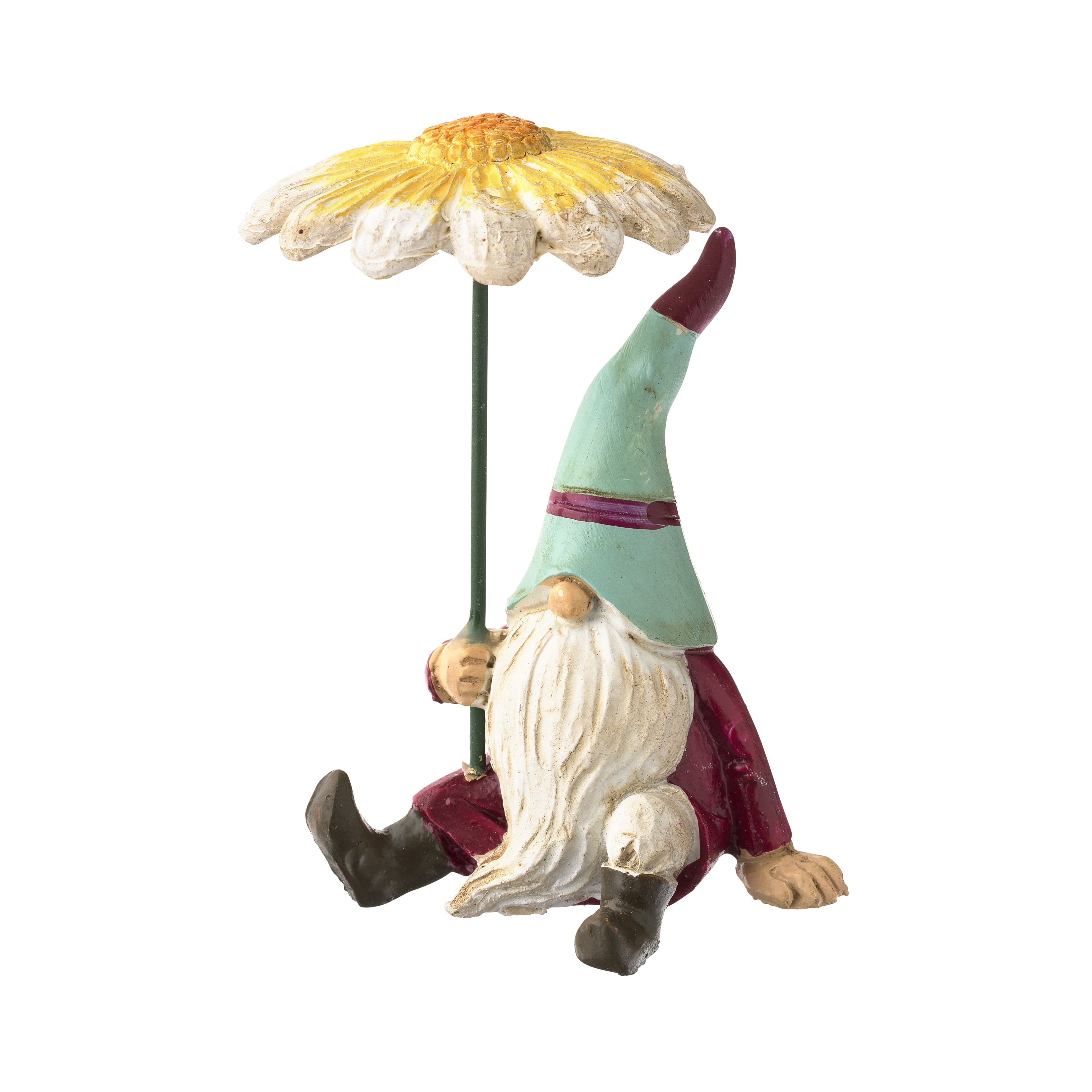 12 Pack: Mini Gnome with Flower Umbrella by Make Market - Walmart ...