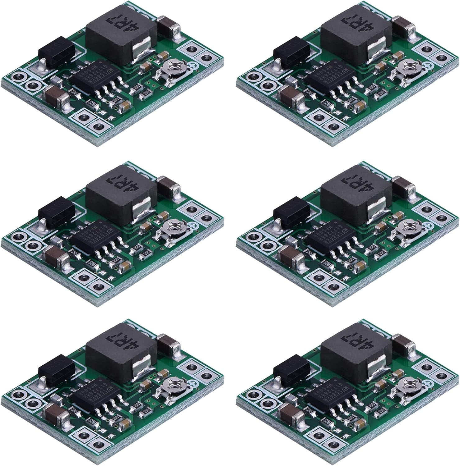 12 Pack Mini MP1584EN DC-DC Buck Converter Adjustable Power Supply Module 24V to 12V 9V 5V 3V ...