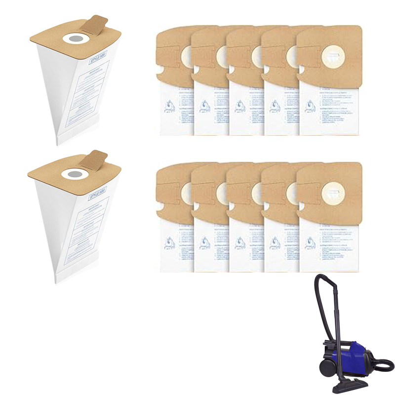 12 Pack Mite 3670H Vacuum Bags Compatible with Eureka Style MM Eureka ...