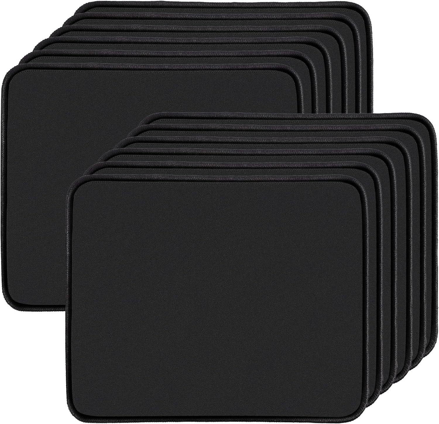 12 Pack Mouse Pad,Gaming Mouse Pads with Non-Slip Rubber Base,Premium ...