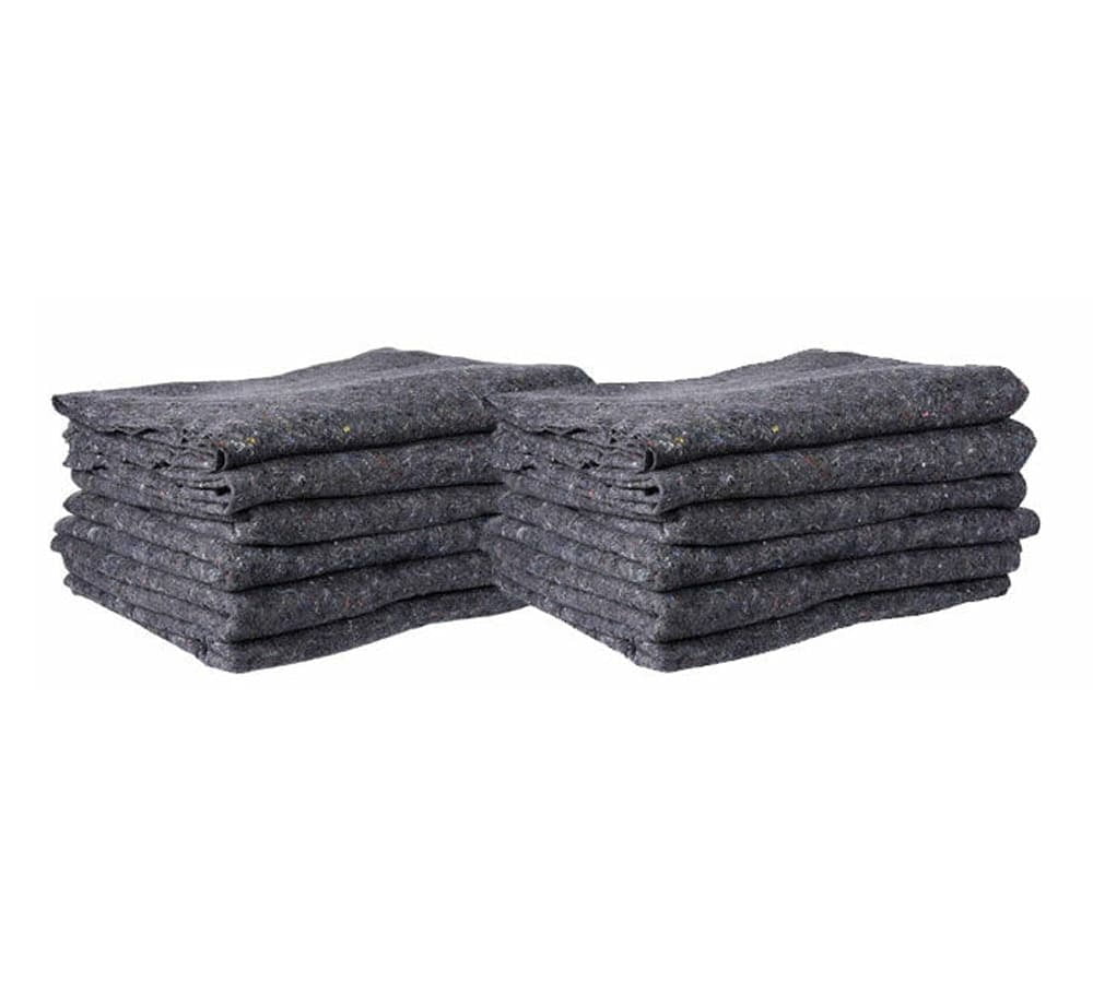 (12 Pack) Moving Pads / Filler Pads 72" x 80" Skin Moving Blankets ...