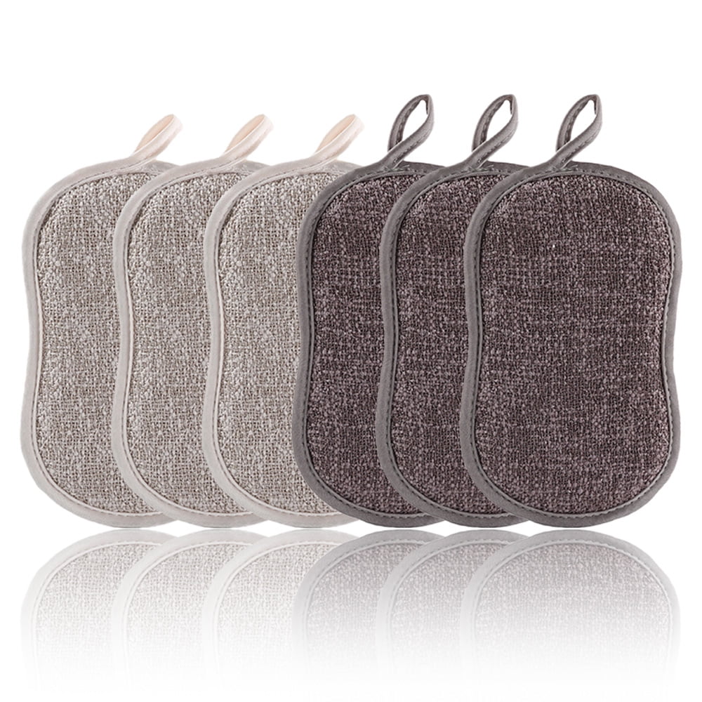 12 Pack Multi-Purpose Scrub Sponges Kitchen , Dish Sponge,Non-Scratch ...