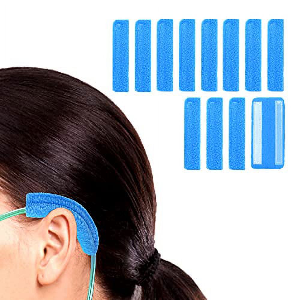 12 Pack Nasal Cannula Ear Cushions Oxygen Cannula Face Soft Cover for ...
