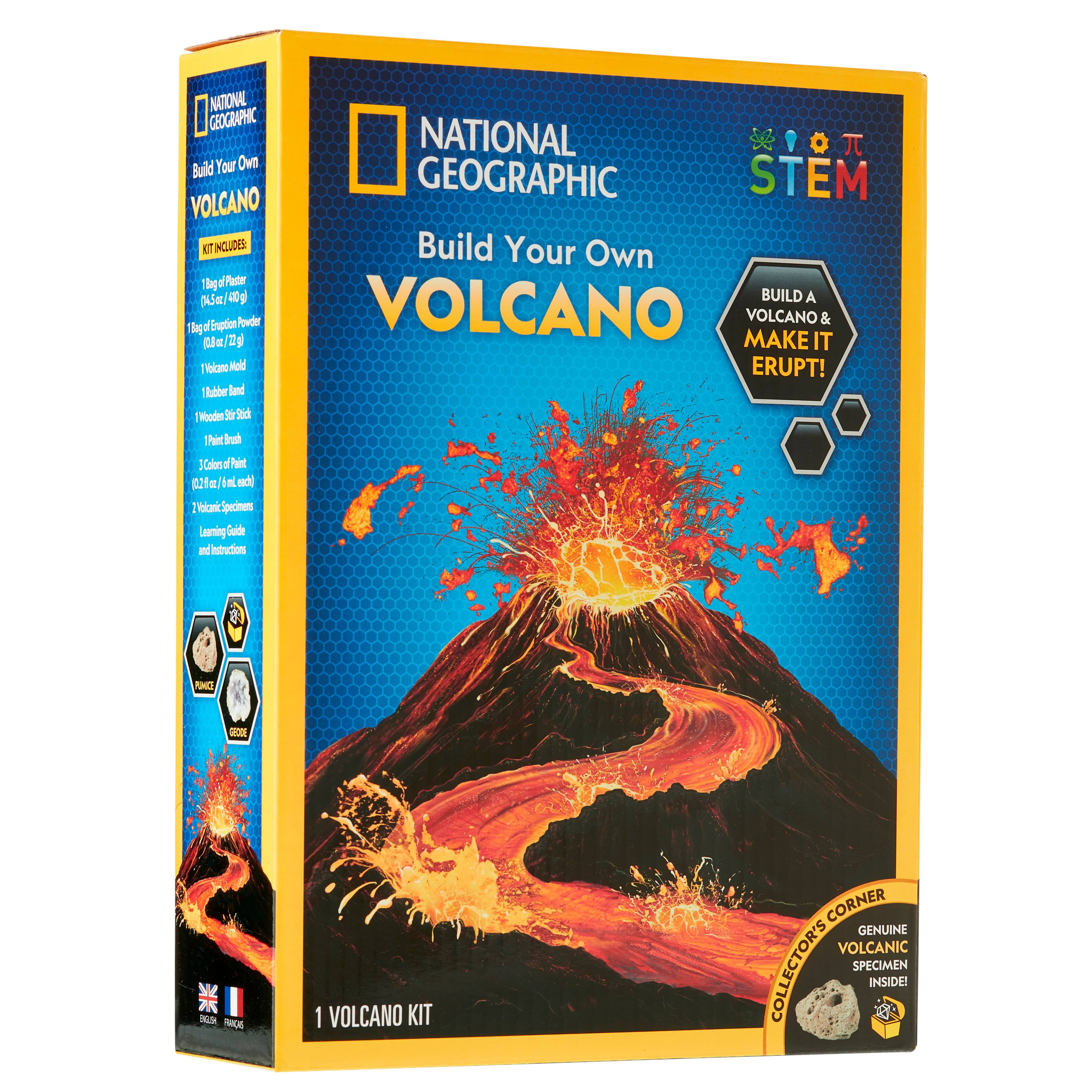National Geographic™ Science Projects Volcano Making Kit, Kids Craft ...