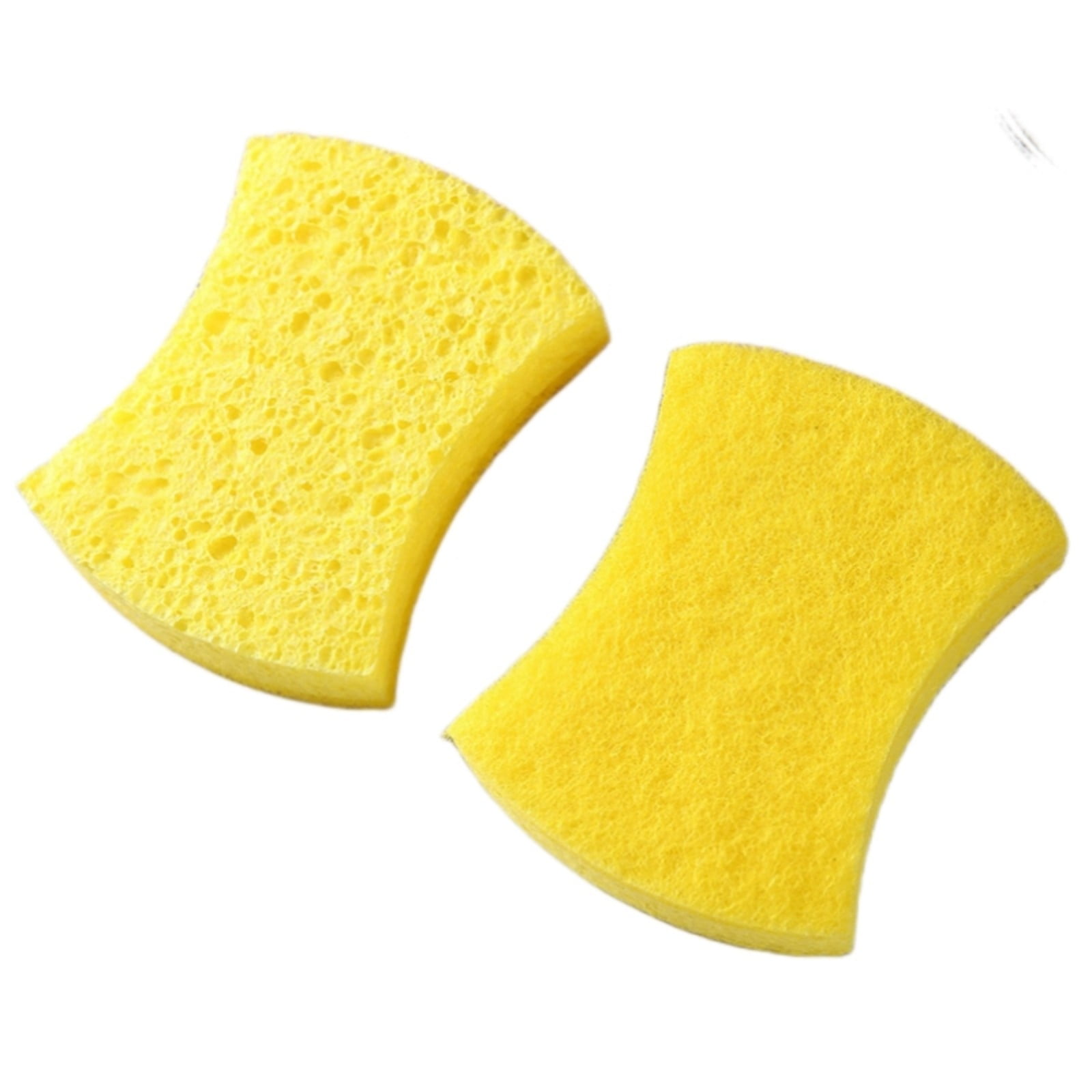 12 Pack Non-Scratch Dish Sponge,Dual Sided Heavy Duty Scrubber Sponge ...