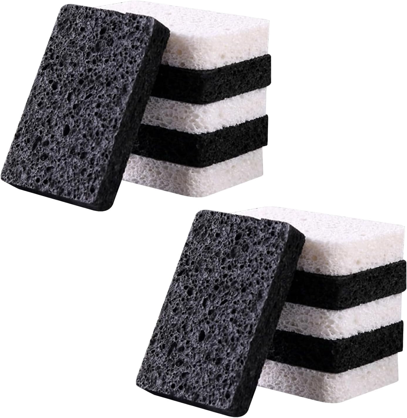 12 - Pack Non-Scratch Scrub Sponges - Sponges for Dishes and Washing ...