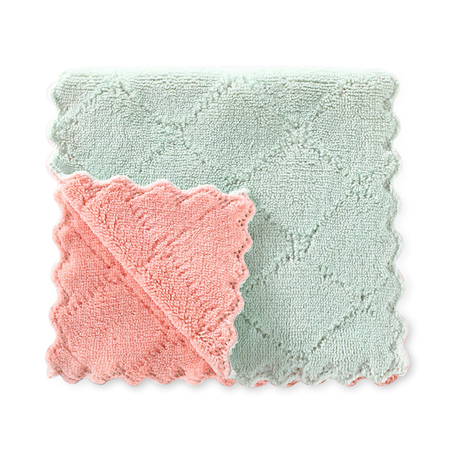12-Pack Nonstick Oil Velvet Hanging Hand Towels | Kitchen Dishcloths ...