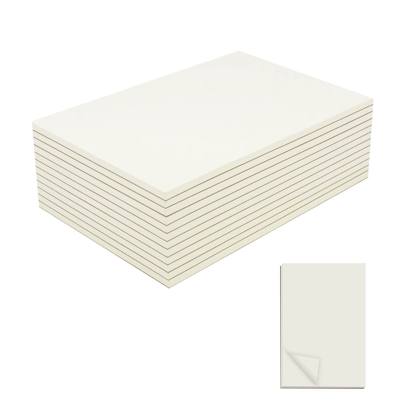 12 Pack Note Pads 8.5x11 Inch Memo Scratch Pad Paper Writing Bulk For ...