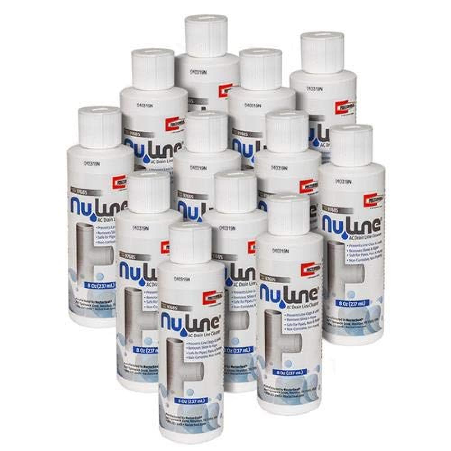 (12)-Pack, Nu-Line Drain Cleaner, 8 ounce bottles - Walmart.com