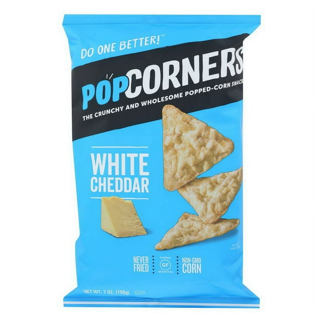 (12 Pack) Our Little Rebellion Popcorners Chips - Cheddar Feel-Good, 7 ...