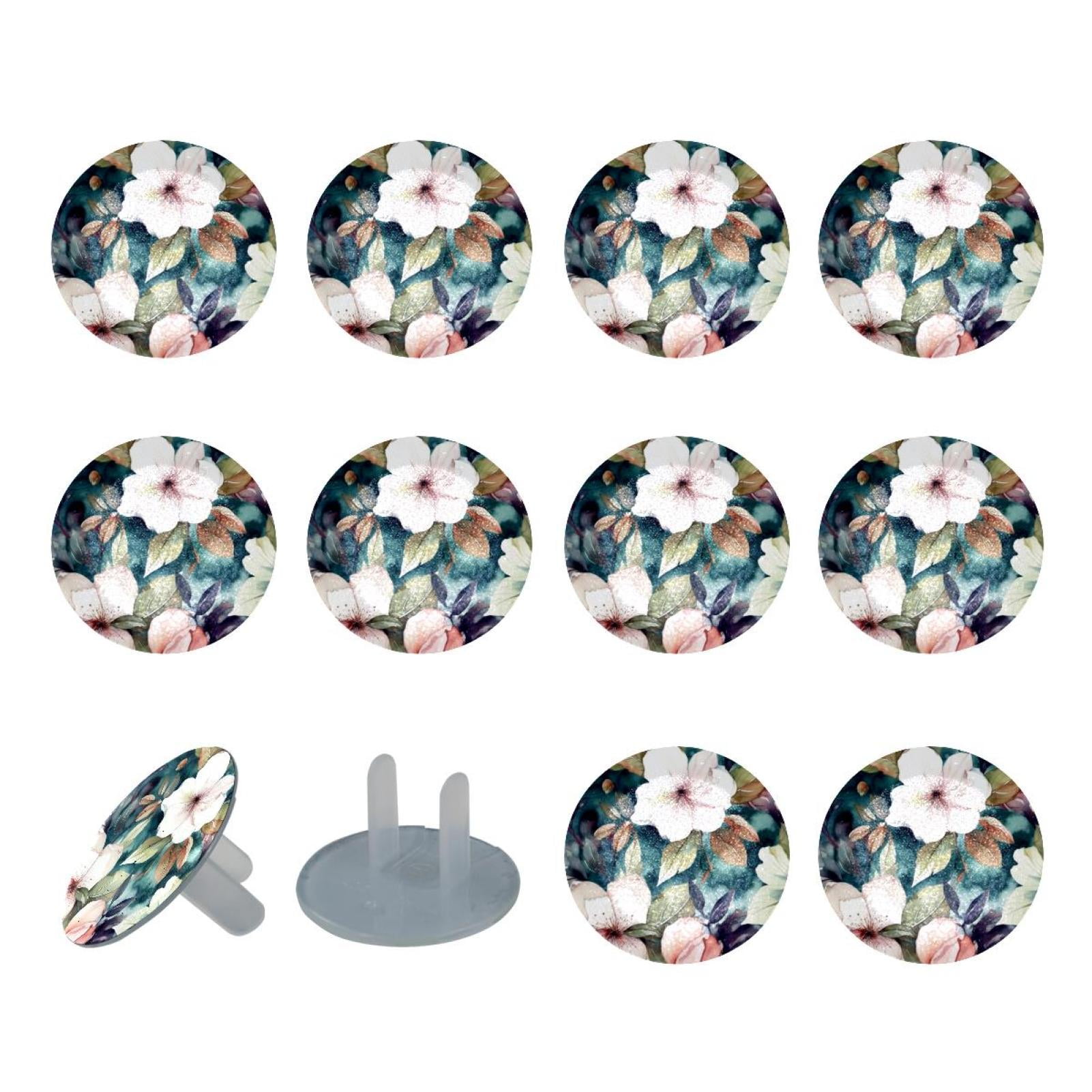 12 Pack Outlet Covers Baby Proofing, Child Safety Plug Covers for ...