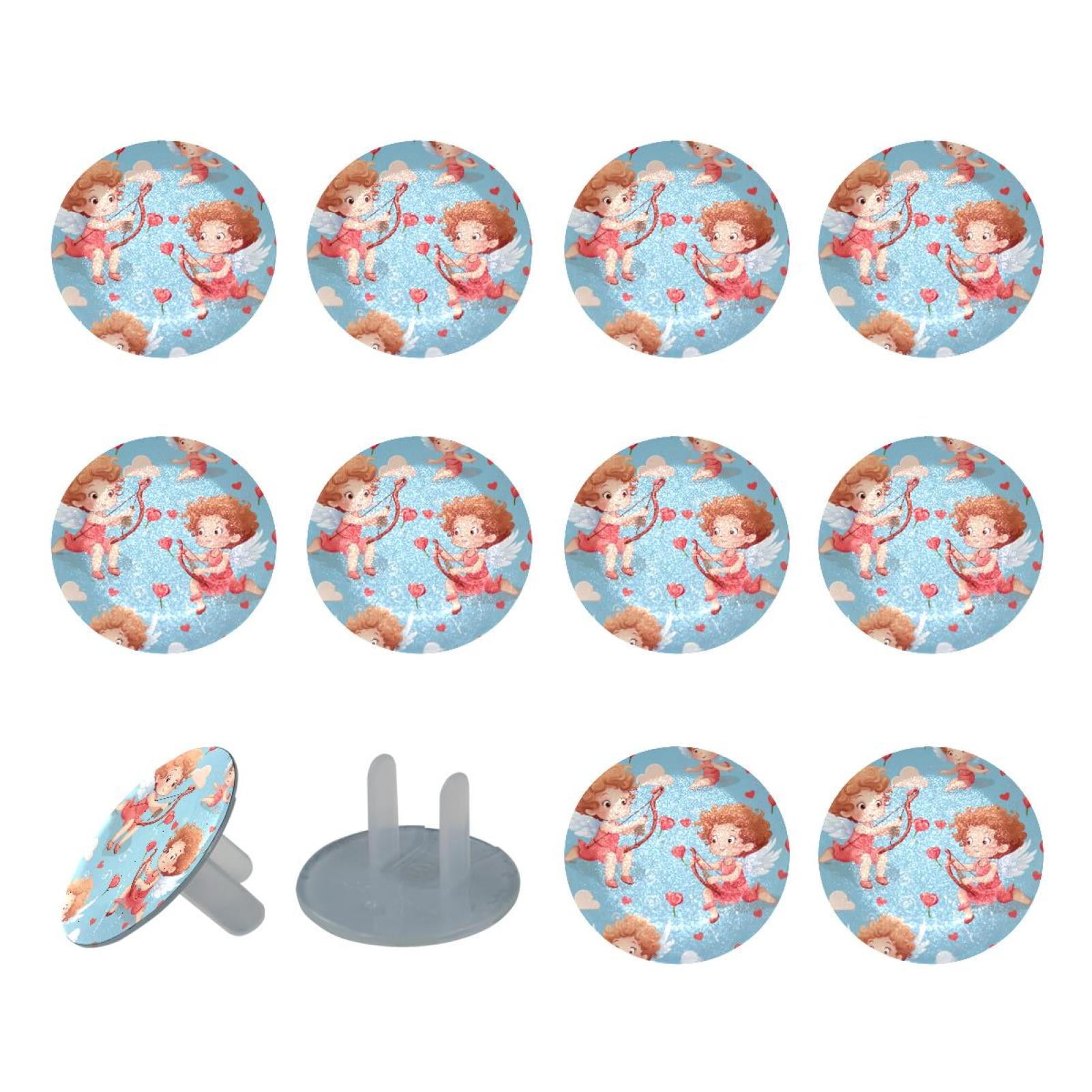 12 Pack Outlet Covers Baby Proofing, Child Safety Plug Covers for ...