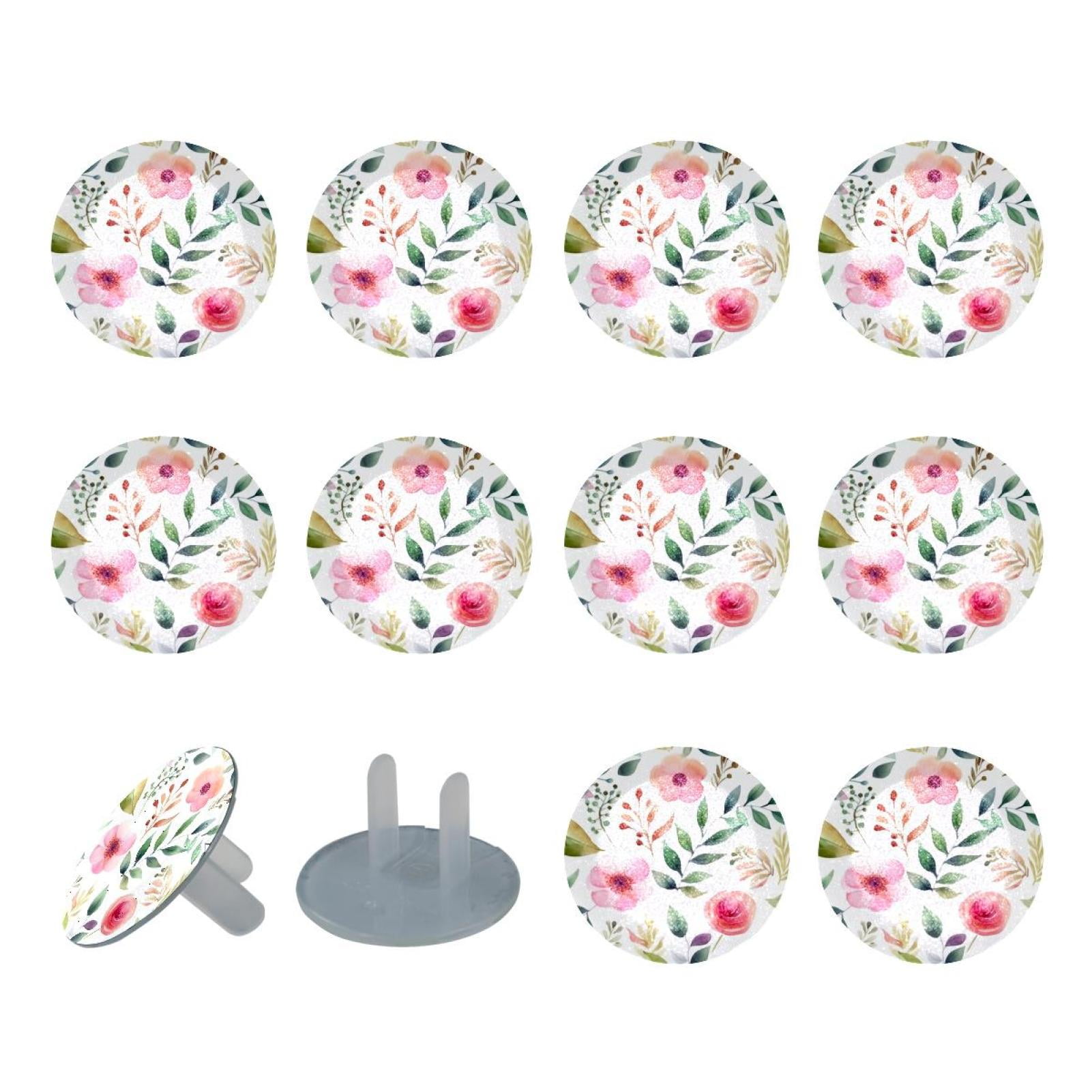 12 Pack Outlet Covers Baby Proofing, Child Safety Plug Covers for ...