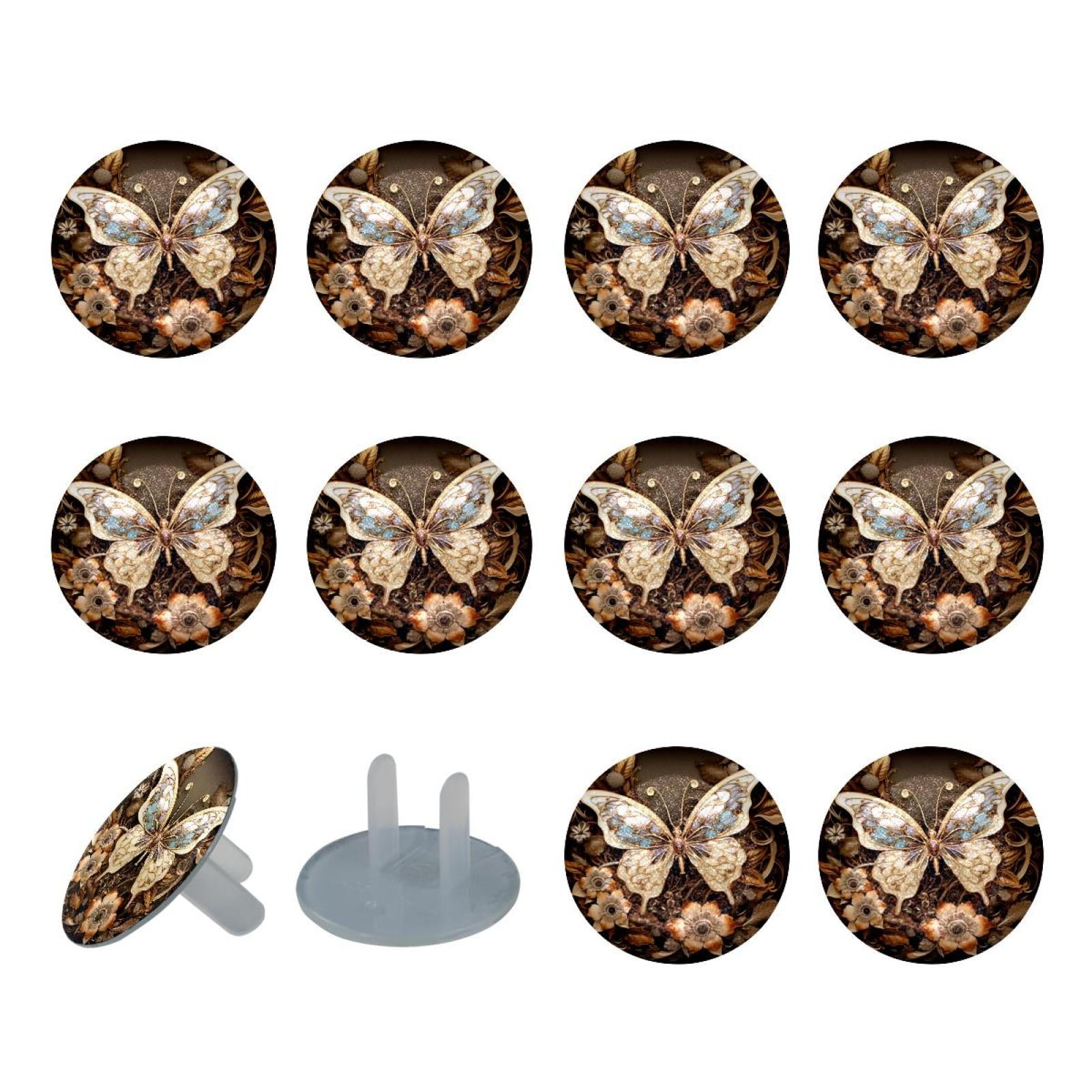 12 Pack Outlet Covers Baby Proofing, Child Safety Plug Covers for ...