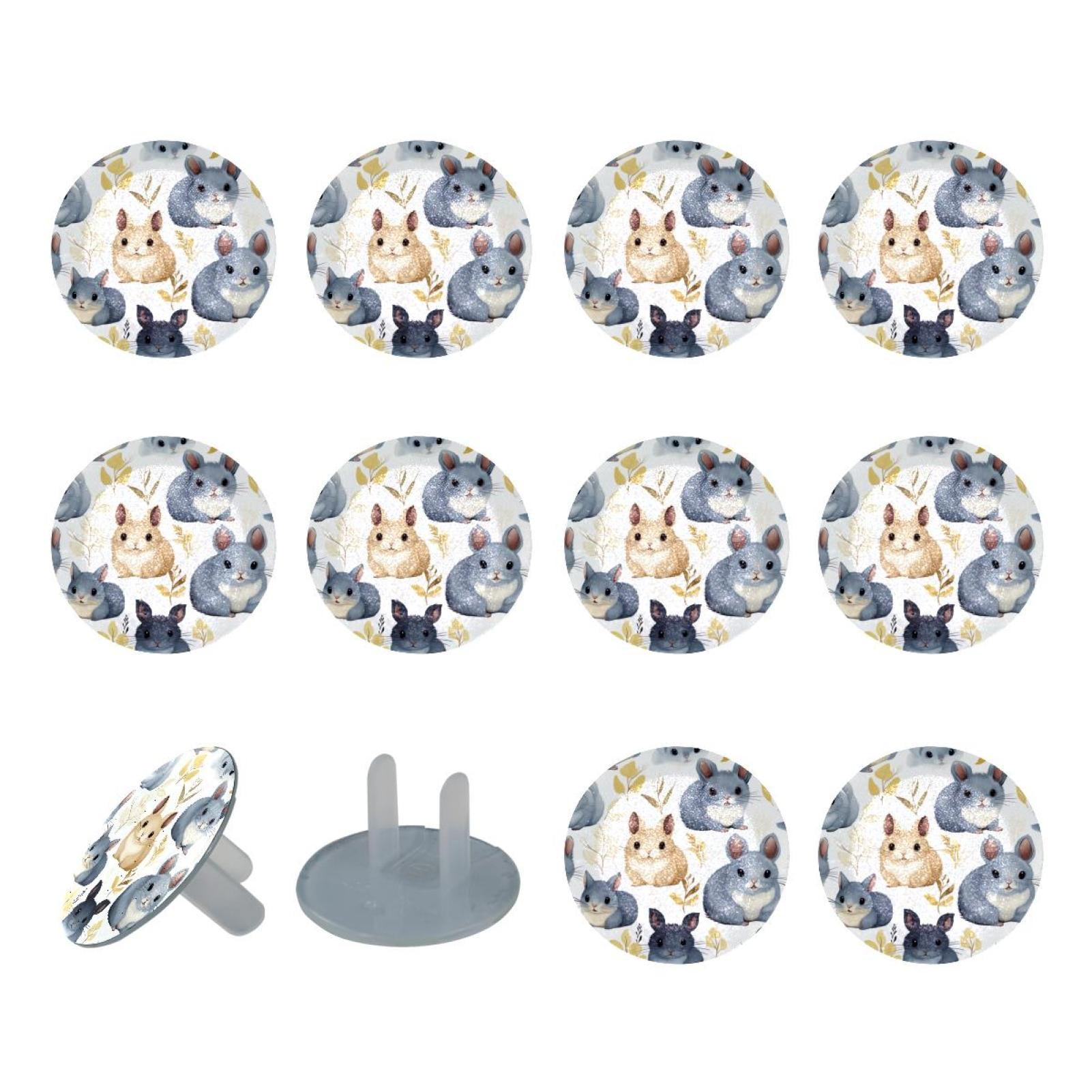 12 Pack Outlet Covers Baby Proofing, Child Safety Plug Covers for ...