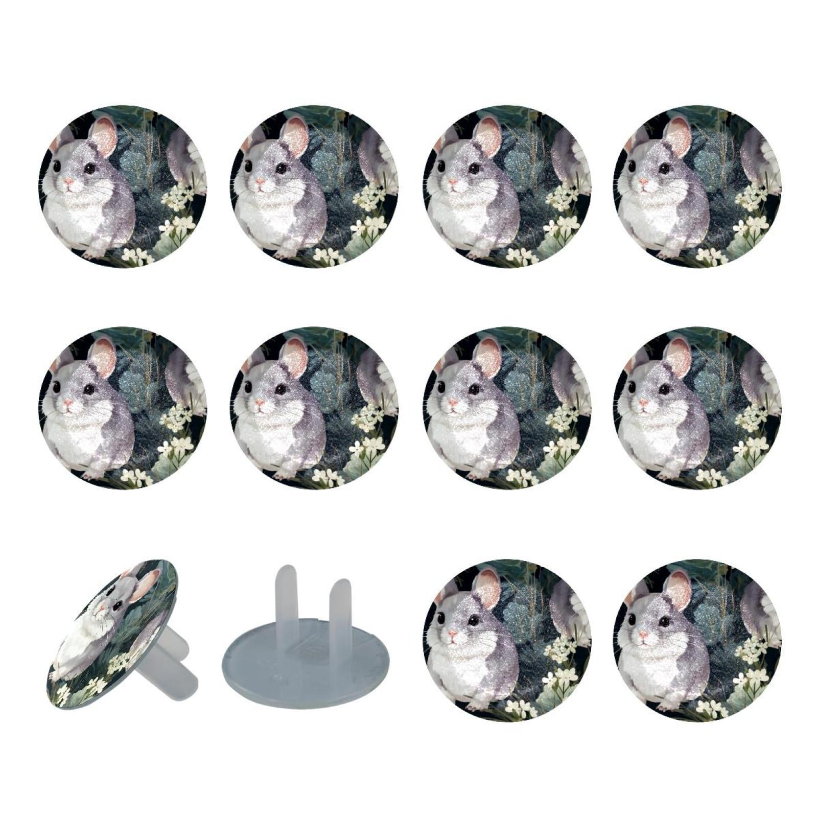 12 Pack Outlet Covers Baby Proofing, Child Safety Plug Covers for ...